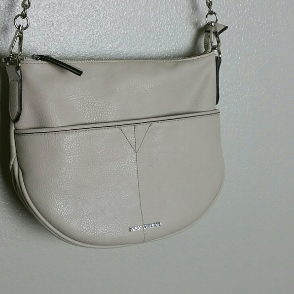 Max Studio | Bags | Max Studio Cream Two Strap Purse Wsilver Handware ...